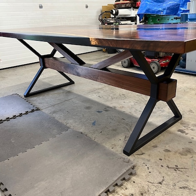 Metal X Legs DIY Steel Legs for Dining Table or Desk - Etsy