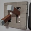 Minecraft-inspired Double Lever Light Switch Plate - Etsy