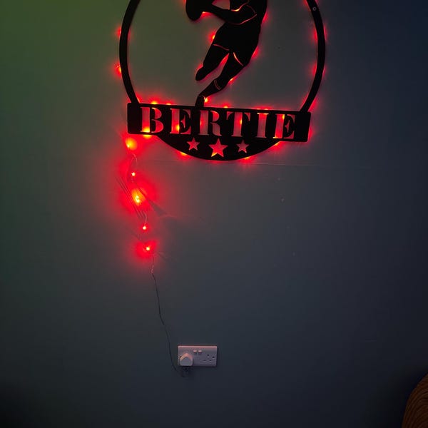 Personalized Puerto Rico Flag Metal Wall Art LED Light Custom Puerto ...