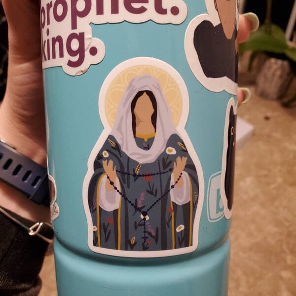 Our Lady of Fatima Sticker - Etsy