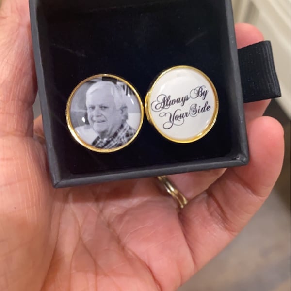 Custom Photo Cuff Links, Memorial Cuff Links, Wedding Cufflinks ...