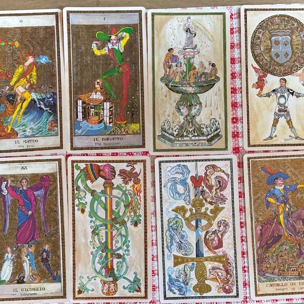The Relative Tarot by Carrie Paris, 80 Card Tarot Deck With Little ...
