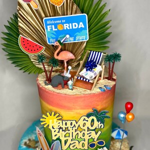 Giraffe Wedding Cake Topper Bride and Groom Animals With - Etsy