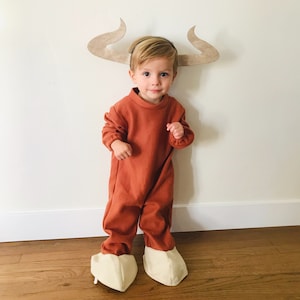 Bull Horns Headband Birthday Party Favors Halloween Costume Child Baby ...