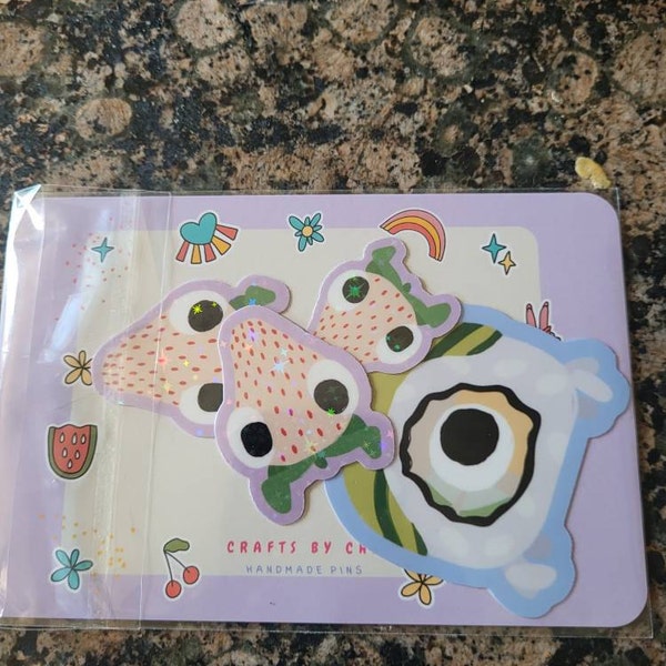 Bugsnax Stickers|video Game Stickers|bugsnax Sticker Set|sticker Pack ...