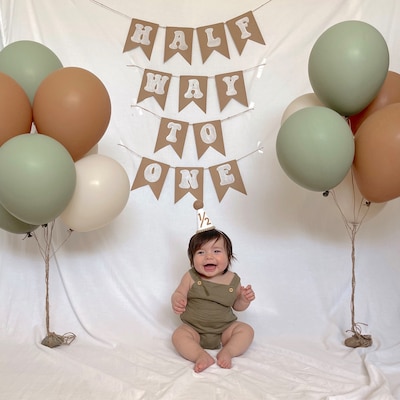 Green and Brown Balloons Woodland Balloons Camo Balloons Woodland Baby ...