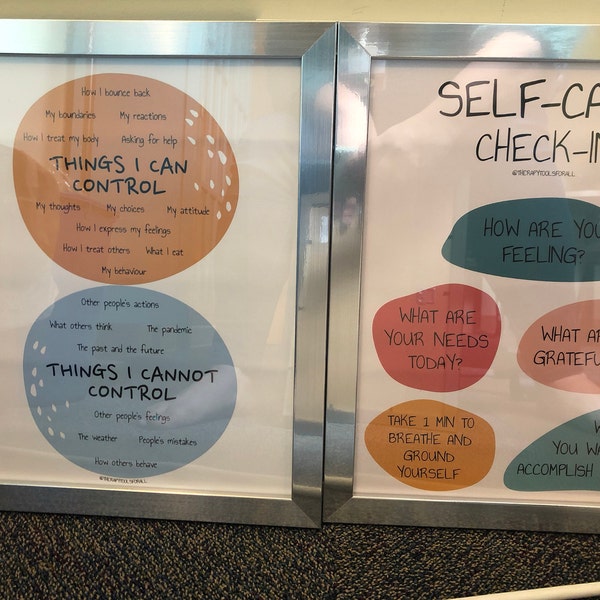 Mental Health Digital Print Therapy Counseling Wall Art Counsellor ...