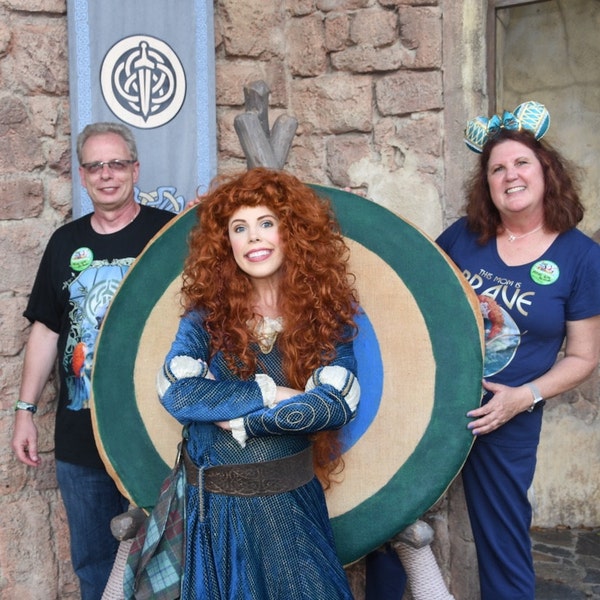 Merida Brave Inspired Mouse Ears Mickey Ears Headband - Etsy