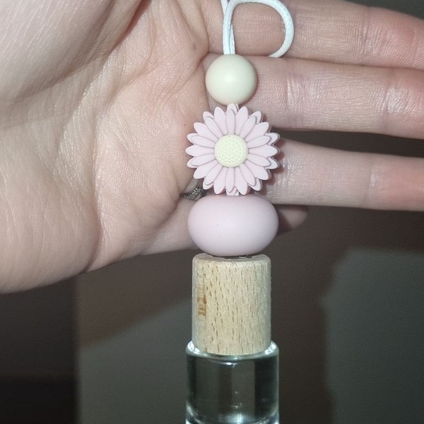 Car Diffuser / Hanging Diffuser / Beaded Diffuser / Fragrance Oil / Natural / Flower / Daisy ...