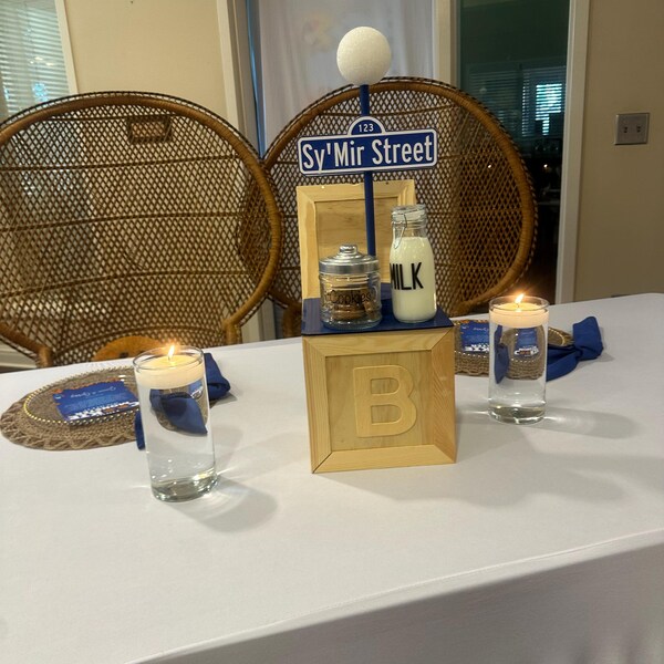 3 Lamp Post Street Sign 21 Inch Centerpieces - Etsy