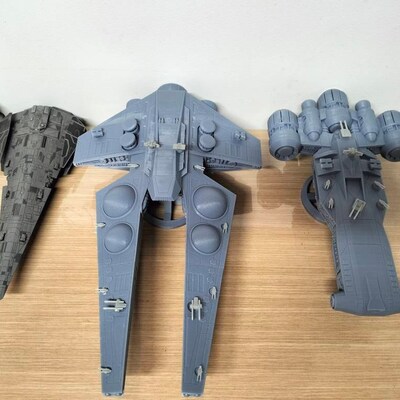 Broad Sword and the Flint razor Crest Custom not Painted - Etsy