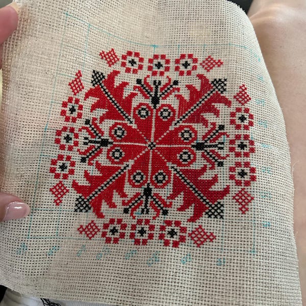 Palestine Flag Tatreez Cross Stitch Pattern, Traditional Palestinian ...