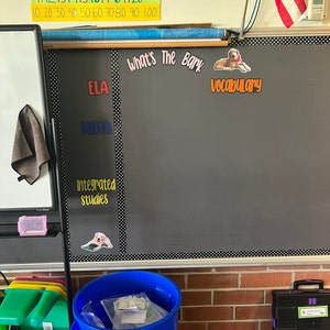 Classroom Magnets for Whiteboard Magnetic Titles for Whiteboard School ...