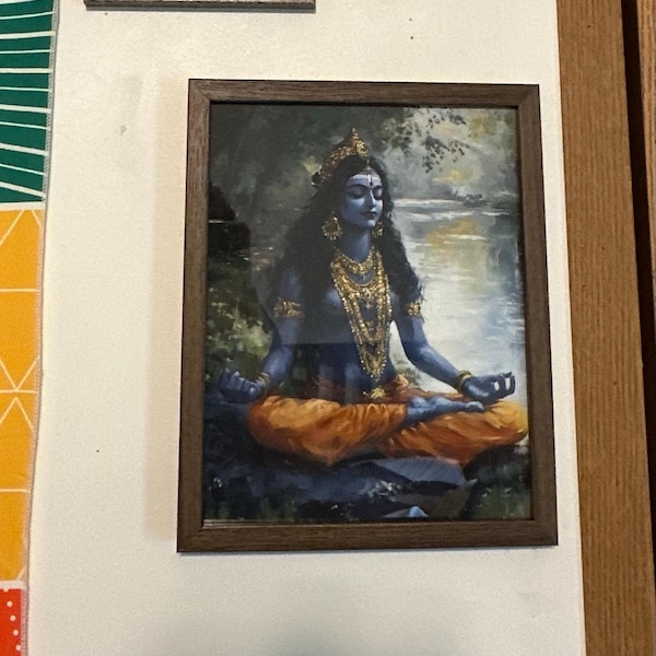 Hindu Gods Stickers- Krishna,rama, Hanuman, Durga, Lakshmi, Saraswati ...
