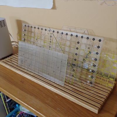 Handmade Quilting Ruler Holder - Etsy