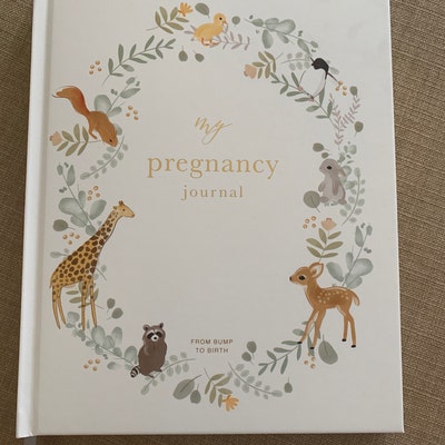 My Pregnancy Journal, Expectant Mother Gift, Pregnancy Planner Animals ...