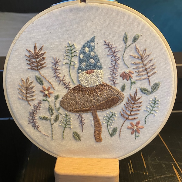 DIY 3-in-1 Beginner Embroidery Kit 3 Inch Hoops Mini Floral Embroidery ...