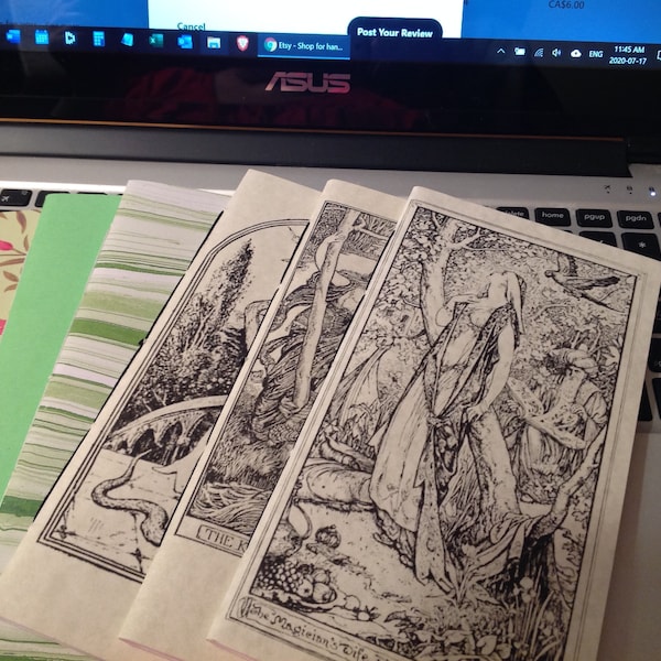 Set of 3 - Travelers Notebook Inserts - FAIRY TALE BUNDLE - Midori ...