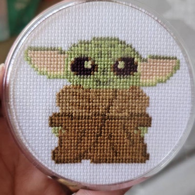 Movie Star Fan Art Cross Stitch Inspired by Chewbacca Watercolor ...