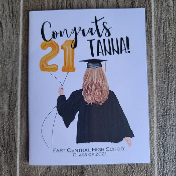 Personalized Graduation Card for Class of 2025, Congratulations Grad ...