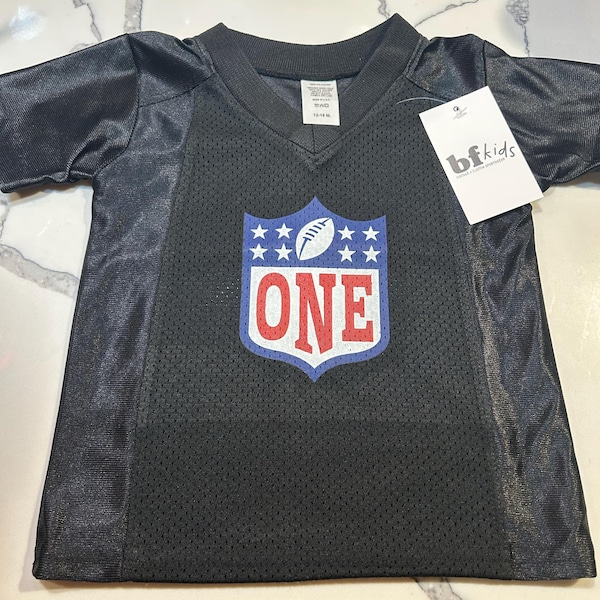 Custom Football Baby Jersey First Birthday Outfit Infant Toddler ...