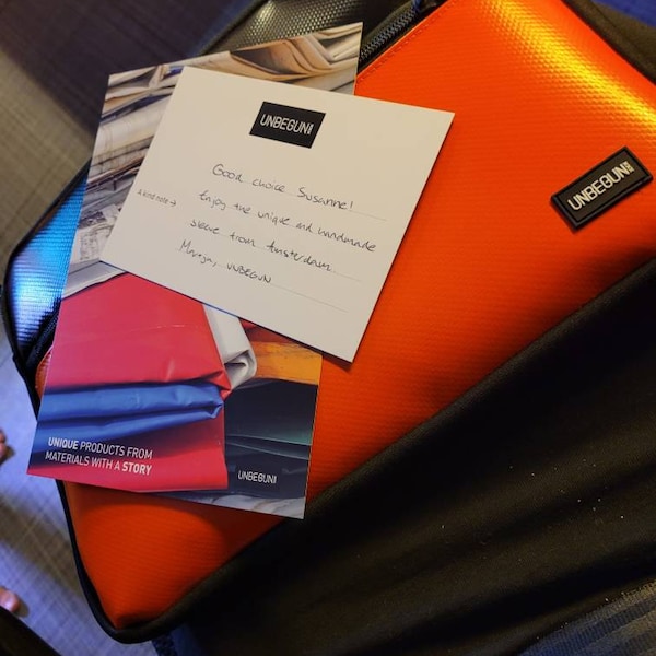 Red Laptop Case From Upcycled Fabric, Laptop Sleeve for 13 Inch & 14 ...