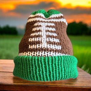 Sunflower Bunch Double-knit Hat Pattern for Addi 46 Sentro 48 Circular ...