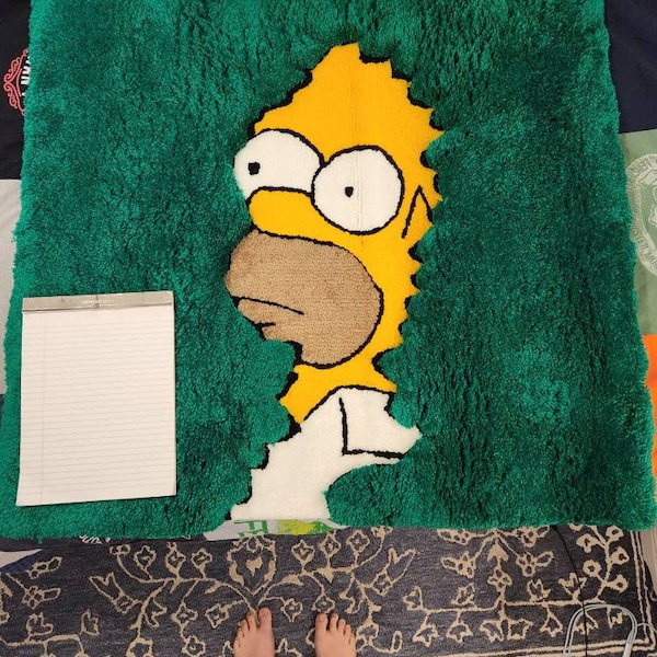 Fluffy Tufted Cartoon Rug, A Fun and Soft Touch for Your Living Room or ...