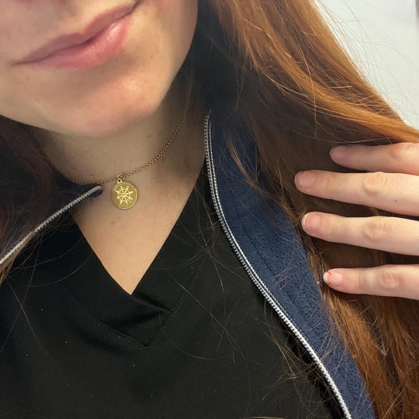 Vertical Solid Gold Bar Necklace, Personalized Gift ,name Plate ...