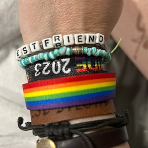 ZOX Elastic Bracelets Uplifting and Motivating Stretch Wristbands I ...