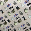 Japanese Cartoon Fabric 2 Anime Characters Fabric by - Etsy Canada