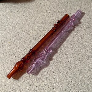 Flower Marble on Blue One Hitter Marble Onies Glass One Hitter Glass ...