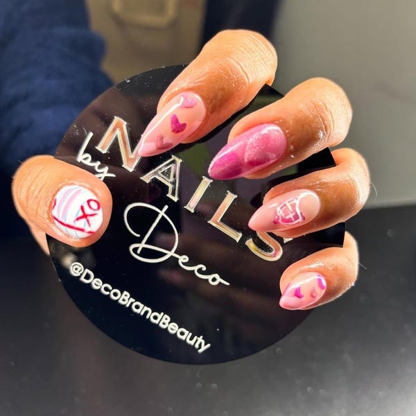 Nailfie Disc Personalized Nail Photo Prop Acrylic Photo Prop Social ...