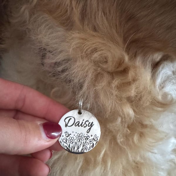 Custom Dog Tag Personalized Dog Name Tag ID Cat Collar Tag Customized ...