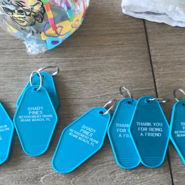 Teal Golden Girls Inspired Keytag - Etsy