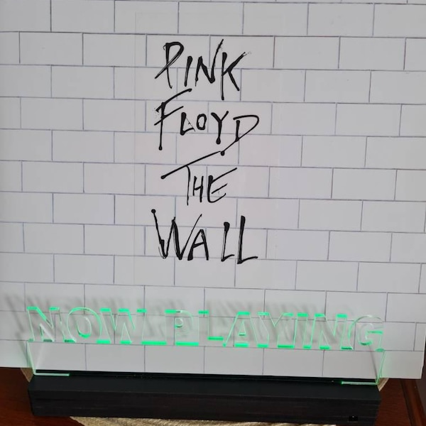 Now Playing Record Holder Stand Gift,now Spinning Vinyl Record Display ...