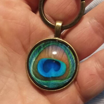 Personalized Key Ring Compass Custom Phrase Compass Keychain Custom Fob ...