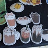 Coffee Cup Cat Sticker Set | Cute Cat Sticker Waterproof Durable ...