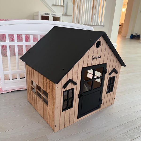 Personalized Dog House, Puppy Dog House, Wooden Dog Crate, Dog Kennels ...