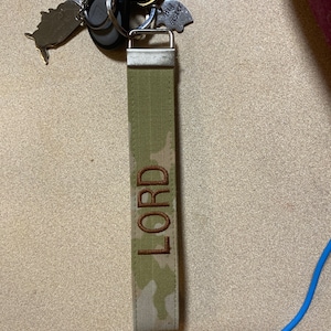 Military Keychain, Personalized Military Gift, ROTC, JROTC, Monogram ...