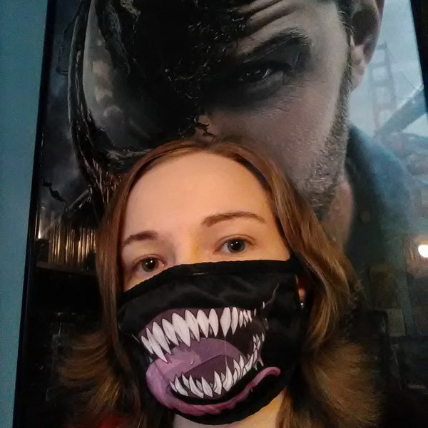 Monster Venom Dust Face Mask With Filter Pocket - Etsy