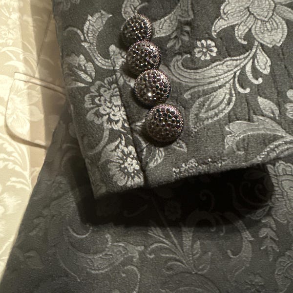 Luxury Black Colour Rhinestone Fancy Large Shank Buttons 11/18/23/25mm ...