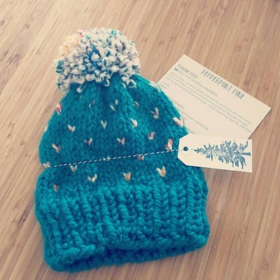 Aspen Hat KNITTING PATTERN Chunky Knit Women's Hat - Etsy