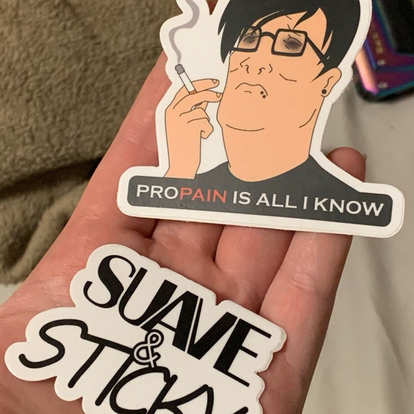 Emo Hank Hill Sticker (default) - Etsy