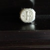 Holy Name of Jesus Men Coin Silver Ring Jesuit IHS - Etsy