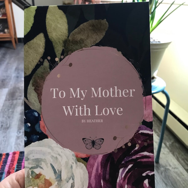 Personalized Book for Mom From Daughter, Birthday Gift for Mom, Gifts ...