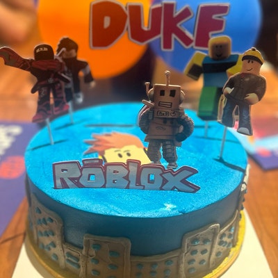 Roblox Birthday Cake Topper. - Etsy