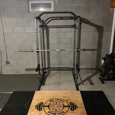 Personalized Home Gym Weight Room Sign Fitness Wall Decal, Vinyl ...