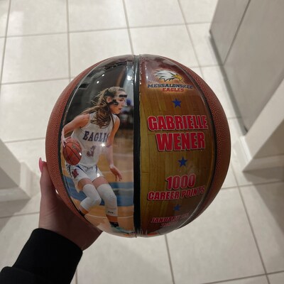 Custom Photo Basketball Courtside Design Great for Senior Night, Coach ...