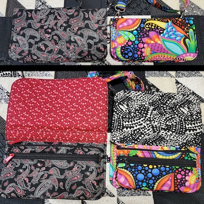 NEW Payday Pattern by Annie Zipper Compartments Purse Organizer Credit ...